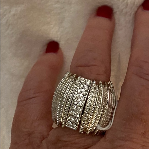 QVC | Jewelry | Expandable Elastic Ring | Poshmark
